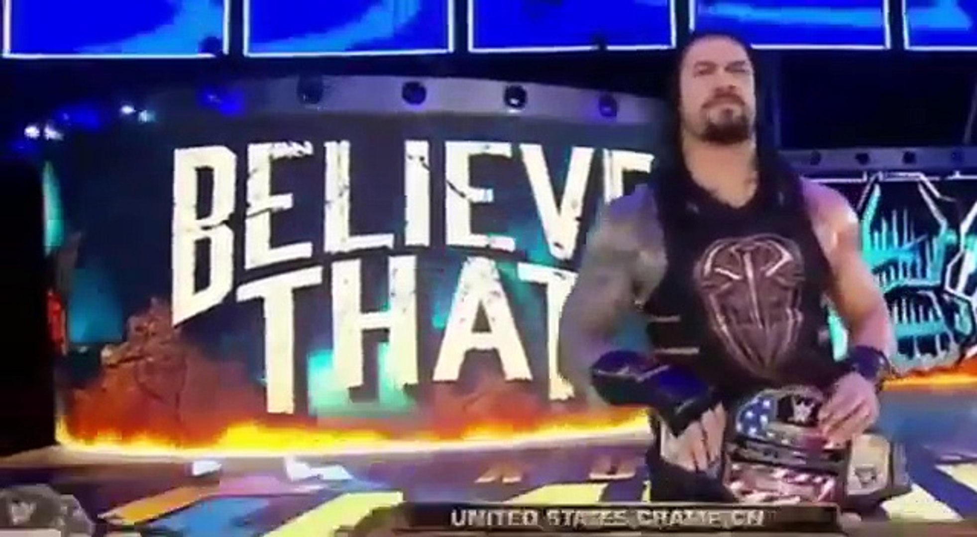 Full Match Rusev Vs Roman Reigns Us Title Match Wwe WWE Hell In A Cell