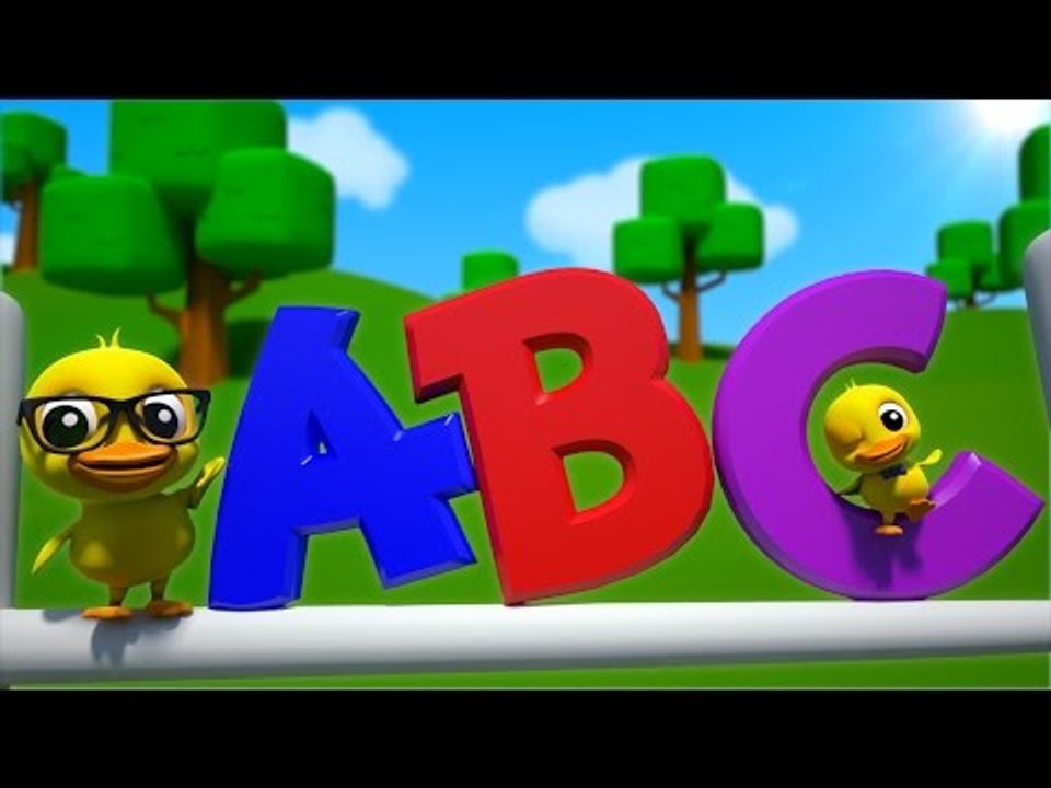 abc alphabet song | 3d rhyme | english nursery rhymes - video Dailymotion