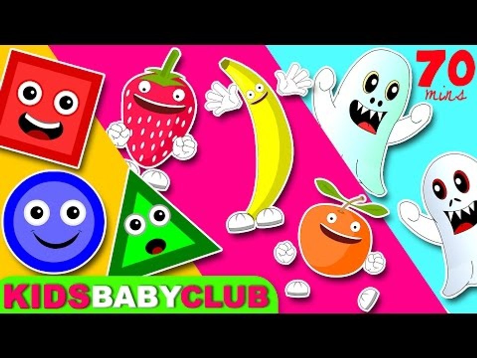 Five Little Monsters | Popular Nursery Rhyme Collection For Children ...