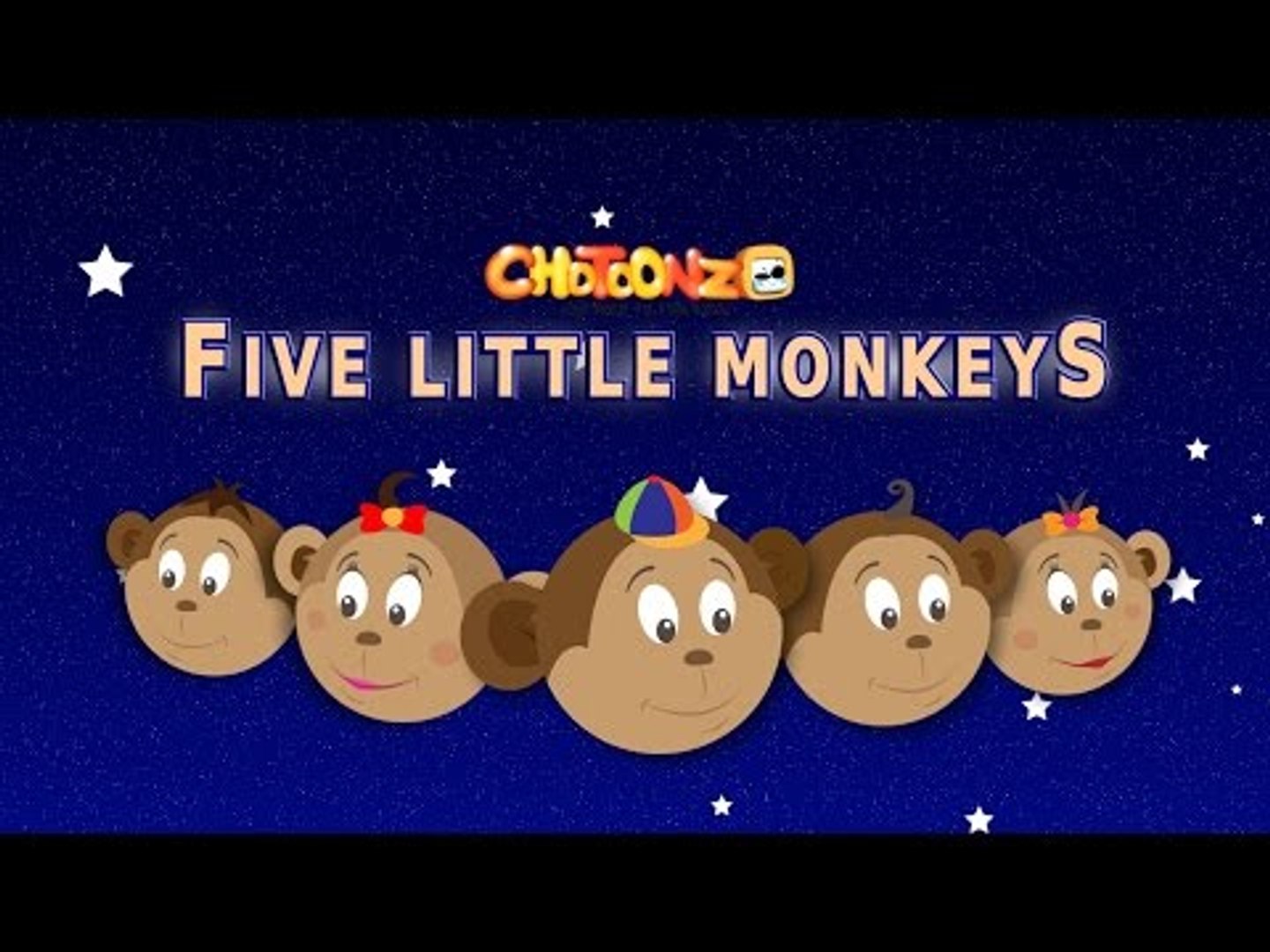 5 Little Monkeys Youtube Five Little Monkeys Jumping On The Bed (New