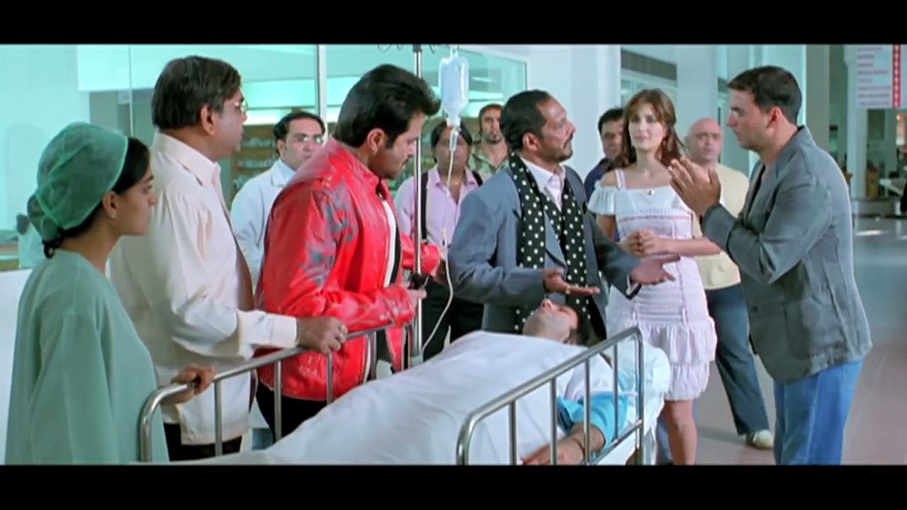 Akshay Kumar Hospital Funny Scene- Comedy Scene | Welcome | Hindi Film ...