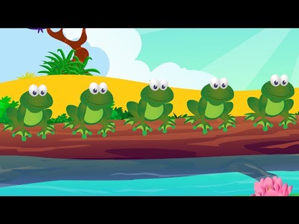 Five Little Speckled Frogs | 5 Little Speckled Frogs | Nursery Rhymes ...