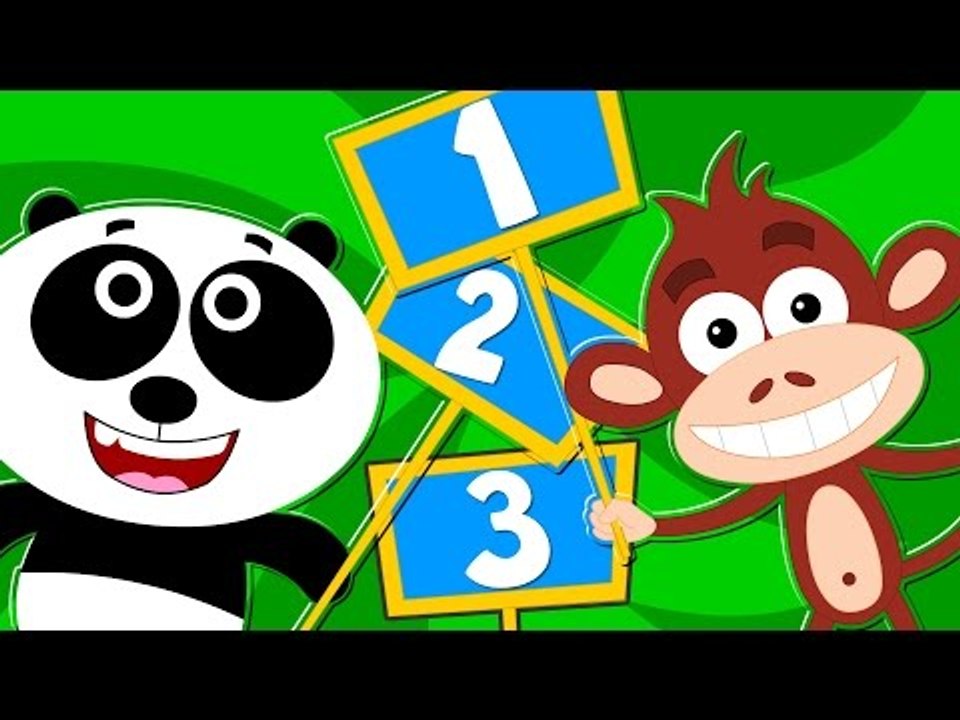 Kids TV Nursery Rhymes - Learn To Count | Animal Songs For Kids ...