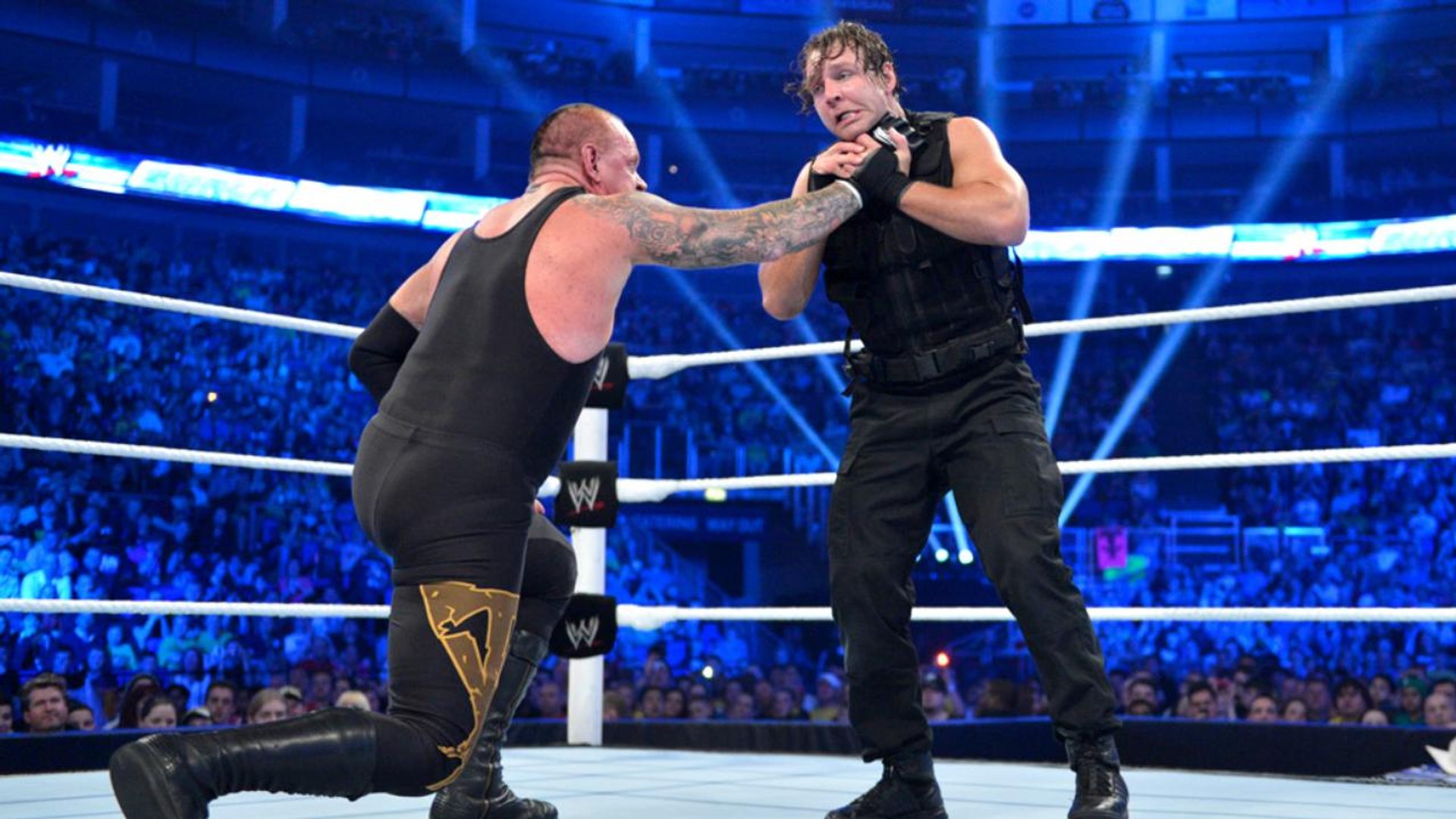 Dean Ambrose Vs Undertaker