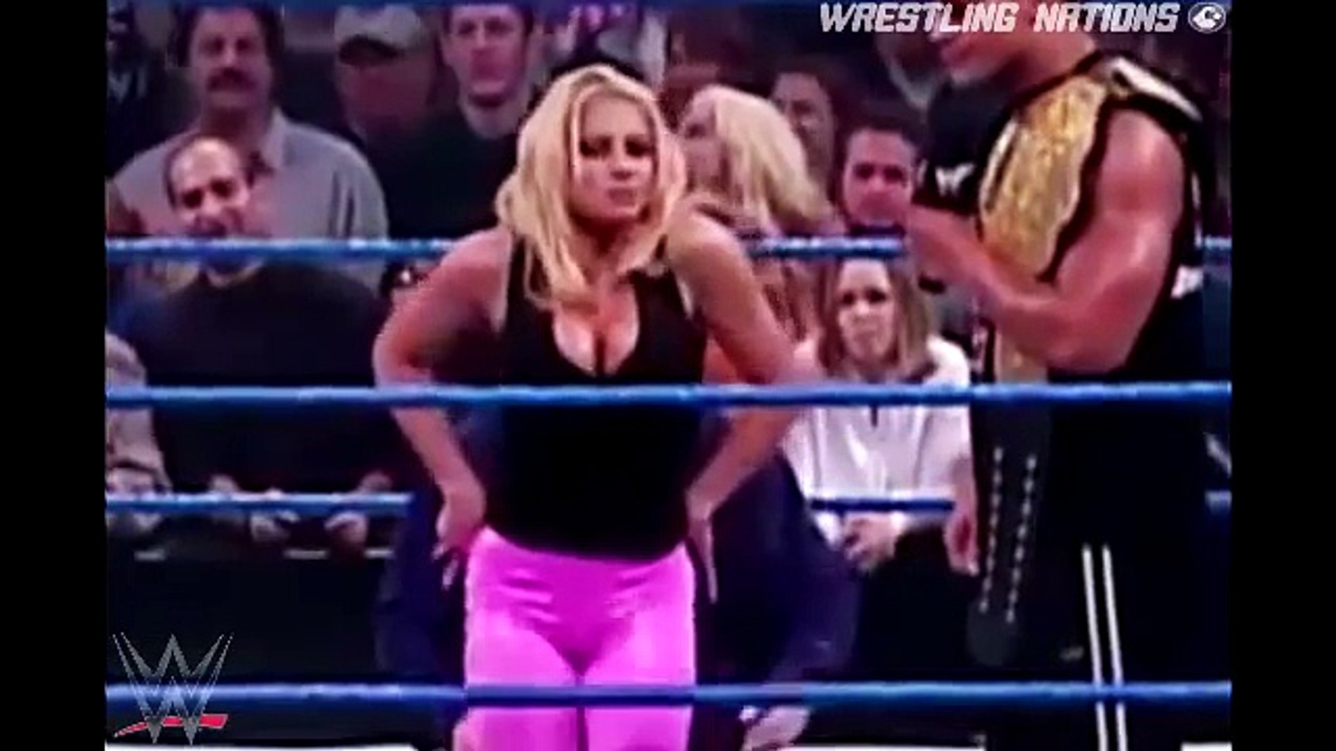 Wwe Trish Stratus And Vince Mcmahon Kiss