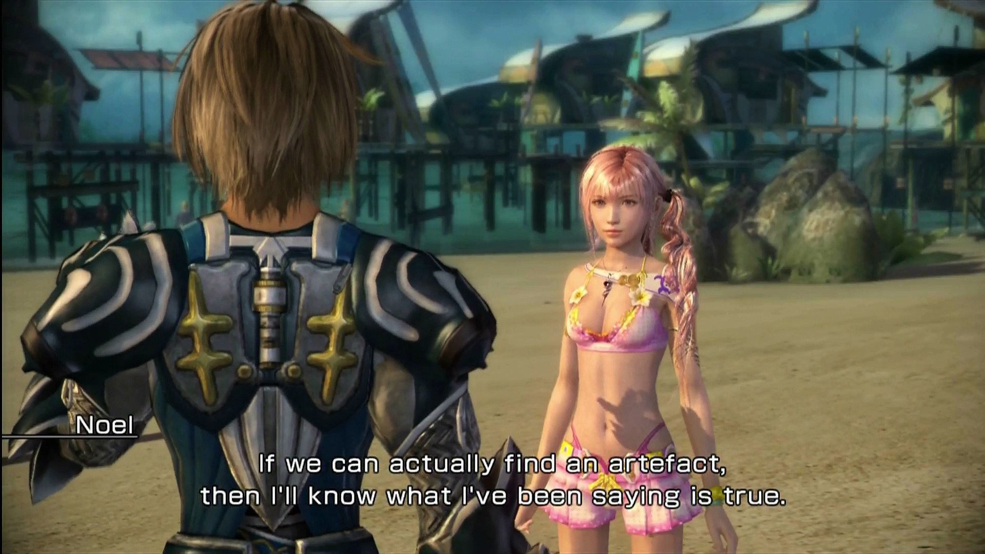 Final Fantasy 13 2 Serah Beachwear