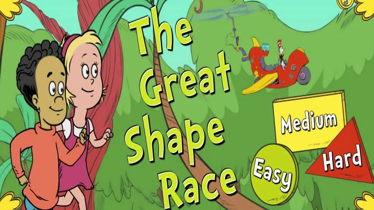 The Cat in the Hat - The Great Shape Race - PBS Kids - 動画 Dailymotion