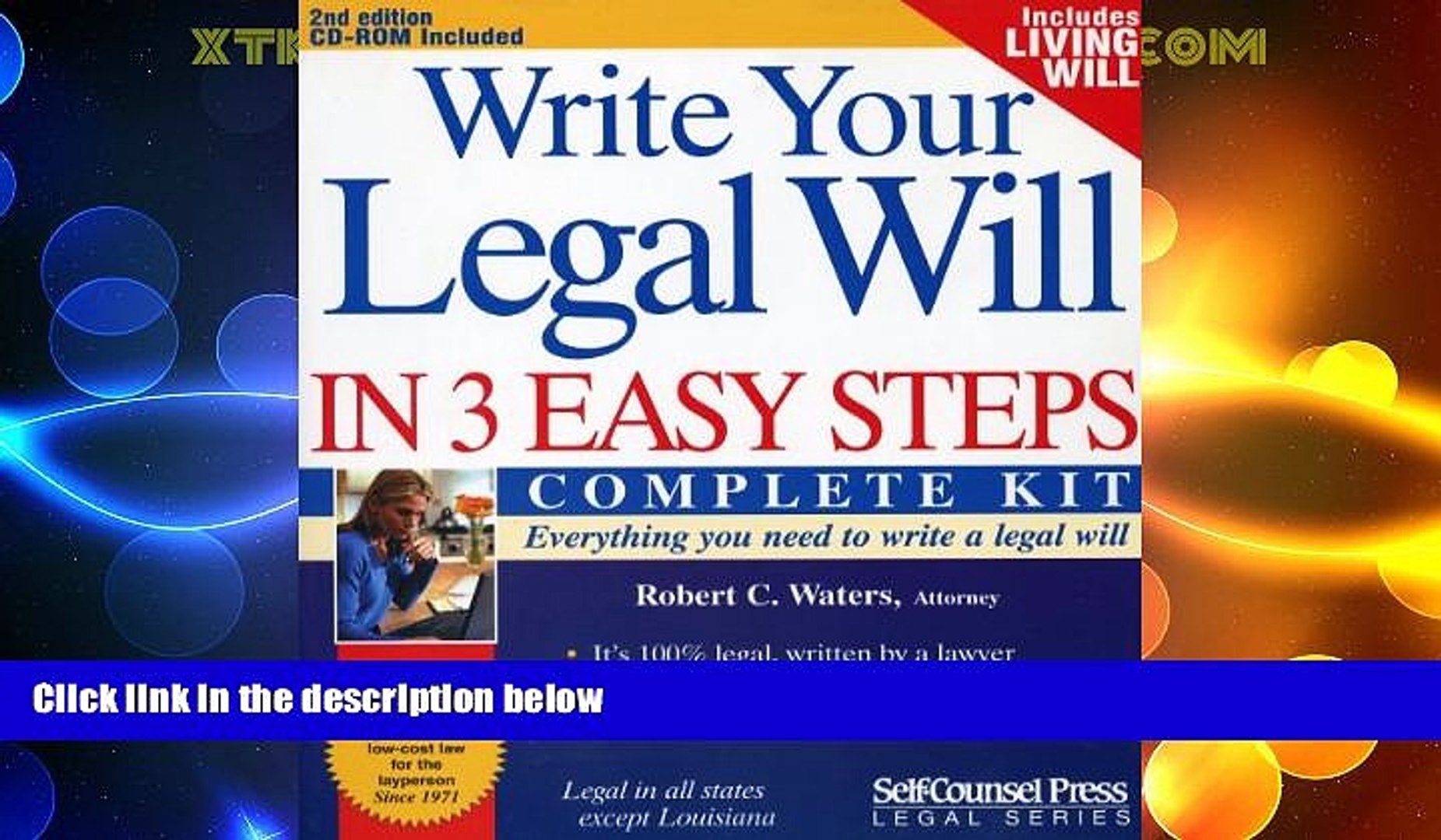 Wills Books Write Your Legal Will In 3 Easy Steps Everything You Need
