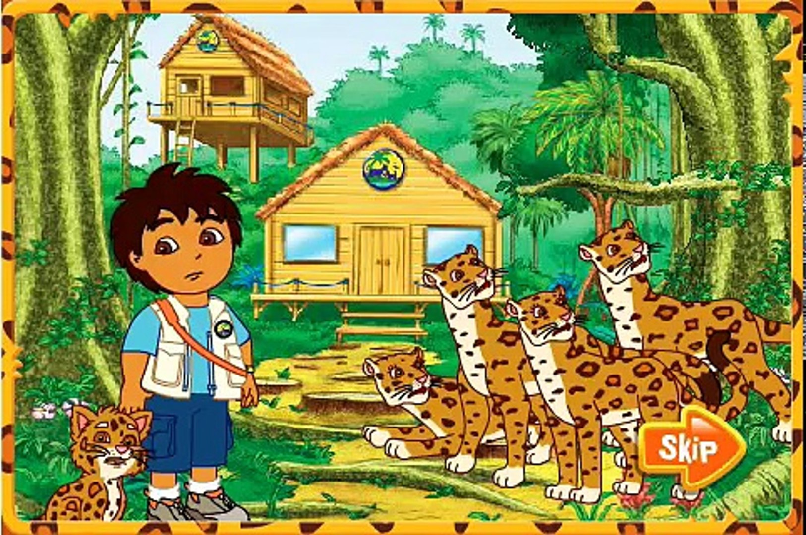 Baby Jaguar Go Diego Go To The Rescue
