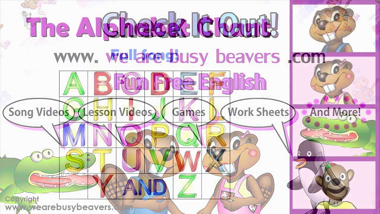 Alphabet Chant - FULL SONG - Preschool Kindergarten Video - Vidéo ...