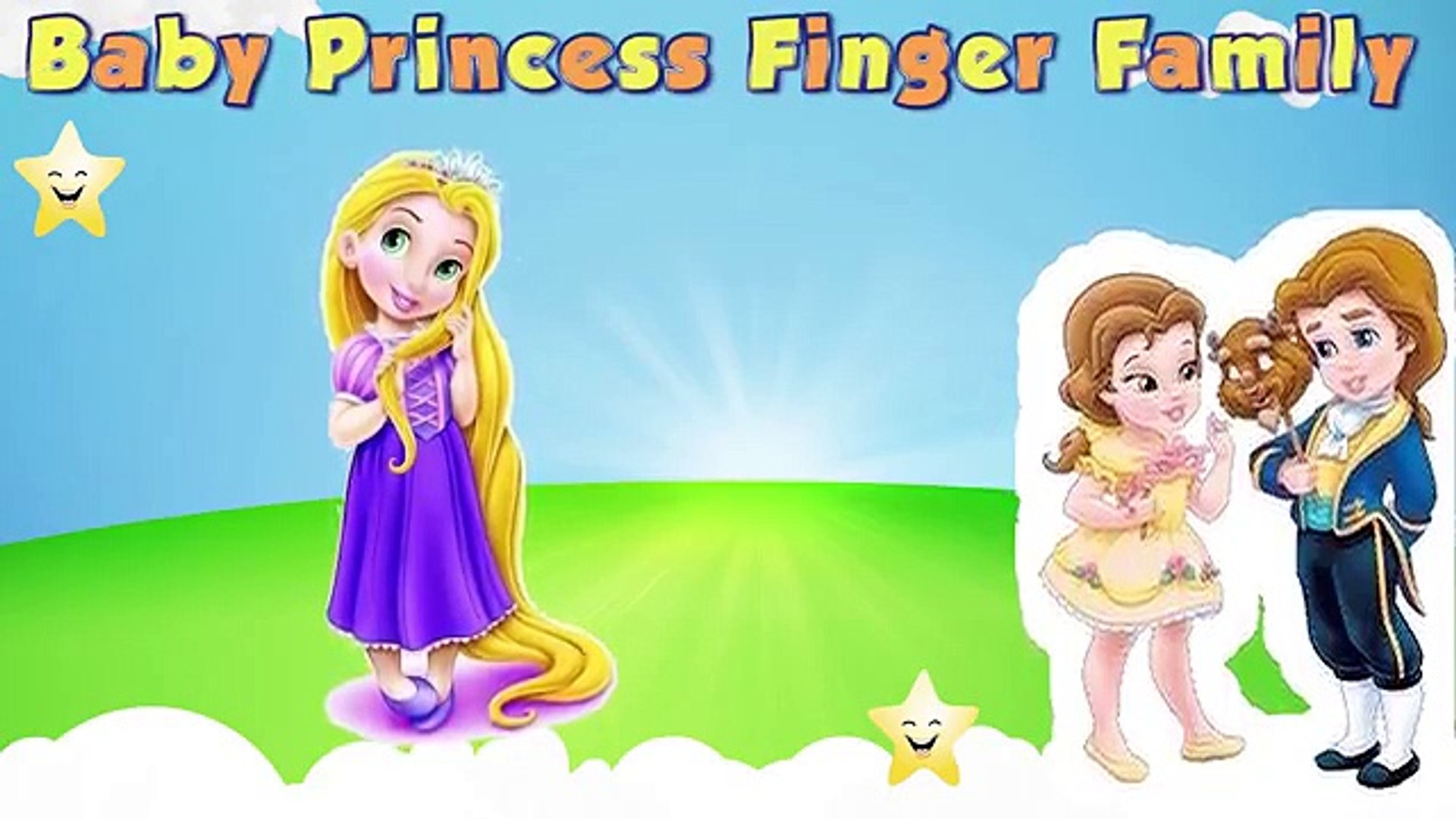 Cartoon Disney Baby Princesses
