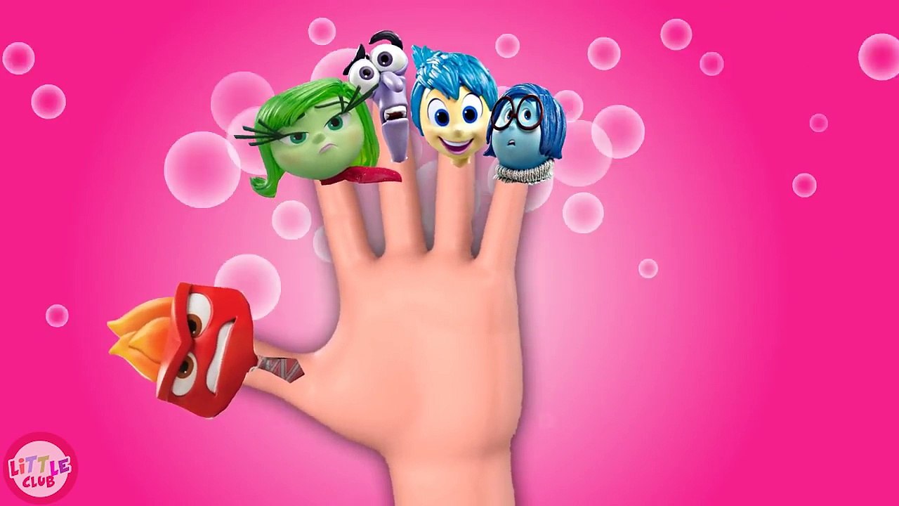 Inside Out Finger Family Nursery Rhymes for Children – Видео Dailymotion