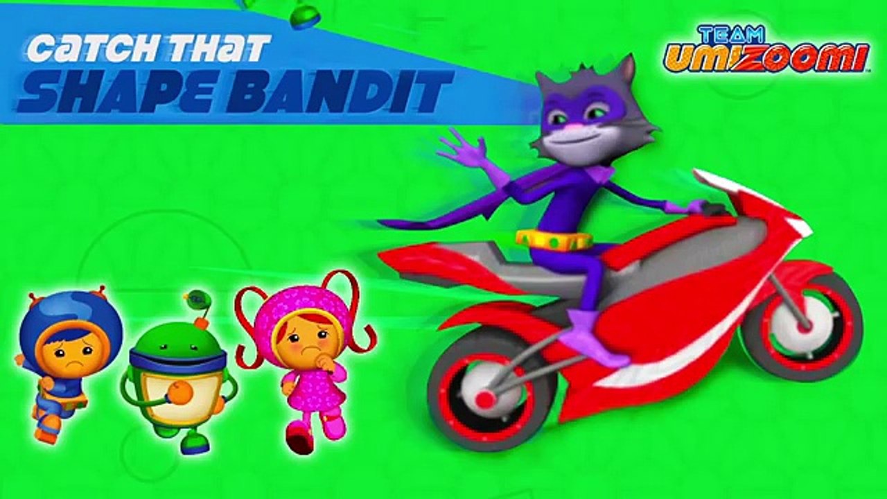 Team Umizoomi - Catch That Shape Bandit. Game For Kids - Dailymotion Video