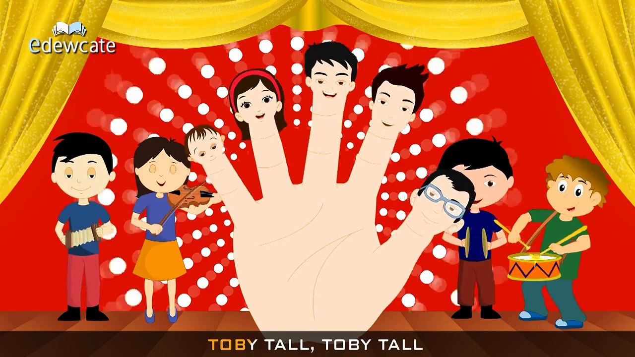 The Finger Family Medley | Collection of Top Six Finger Family Rhymes ...