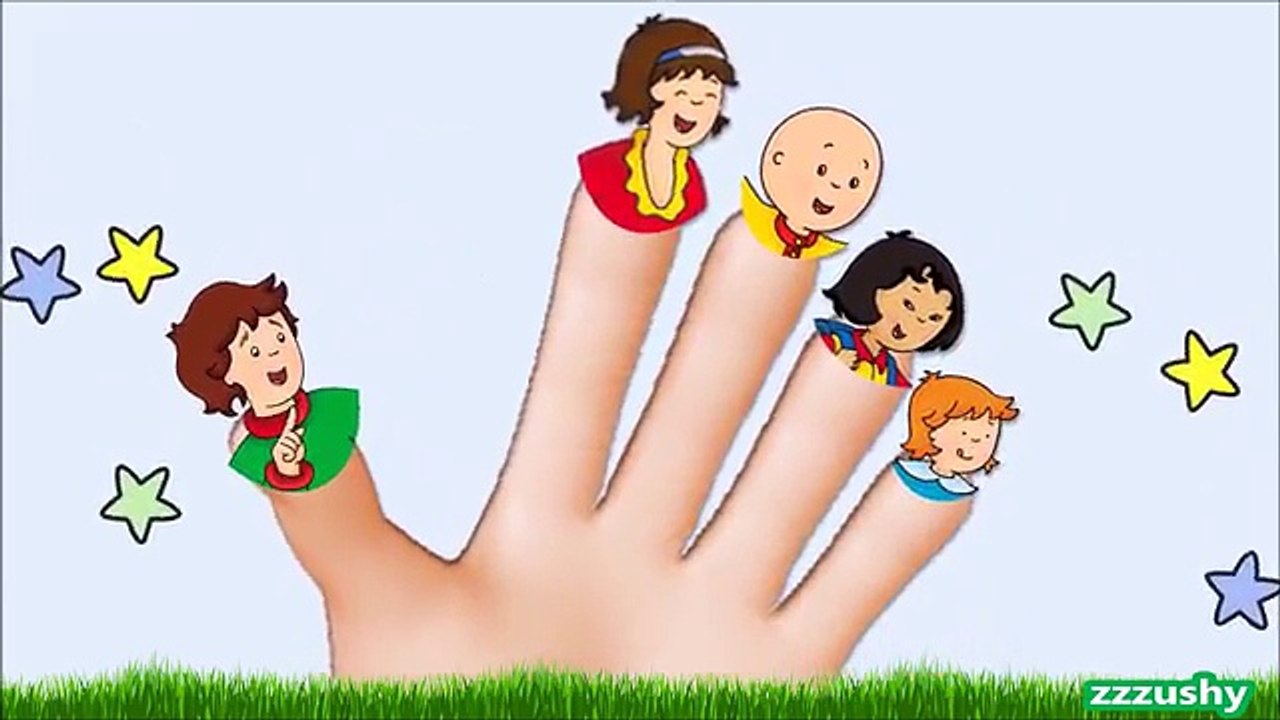 Caillou Finger Family Song and Nursery Rhymes For Children – Видео ...