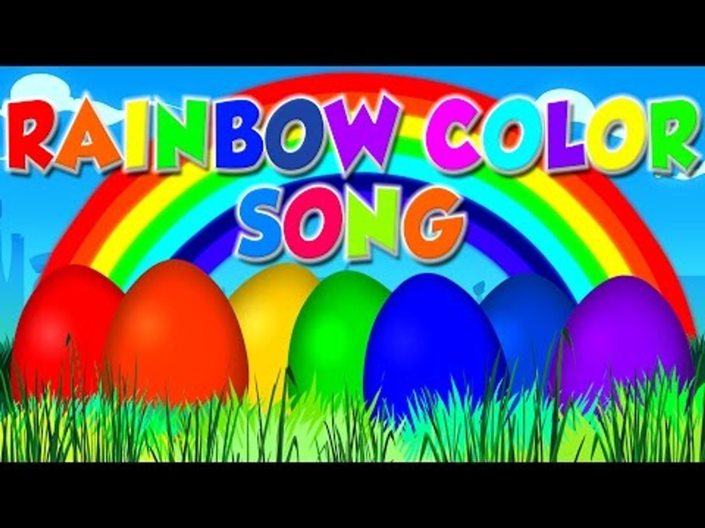 The Rainbow Colors Song English Nursery Rhymes Children Kids Want To
