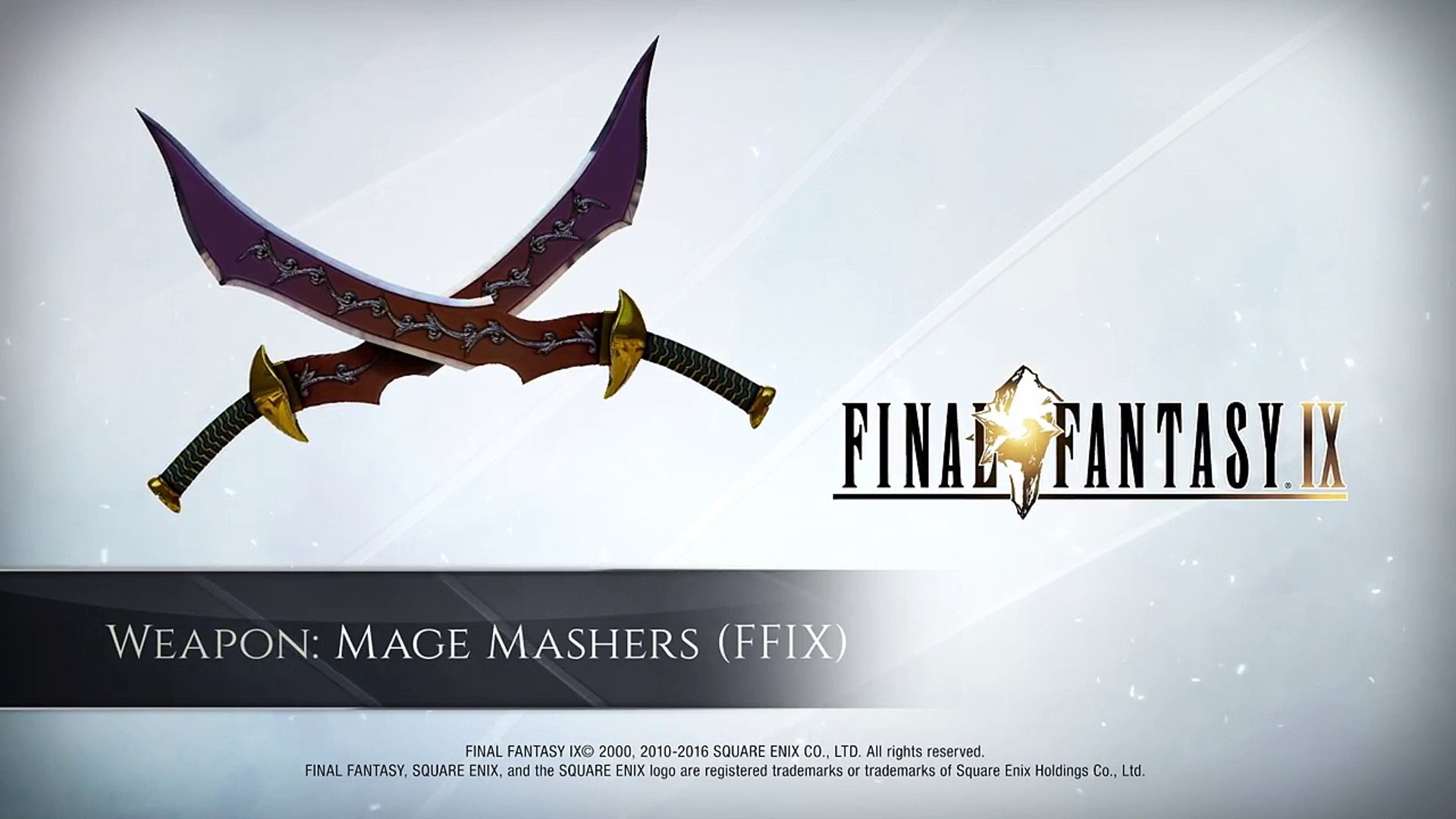 Final Fantasy 9 Weapons