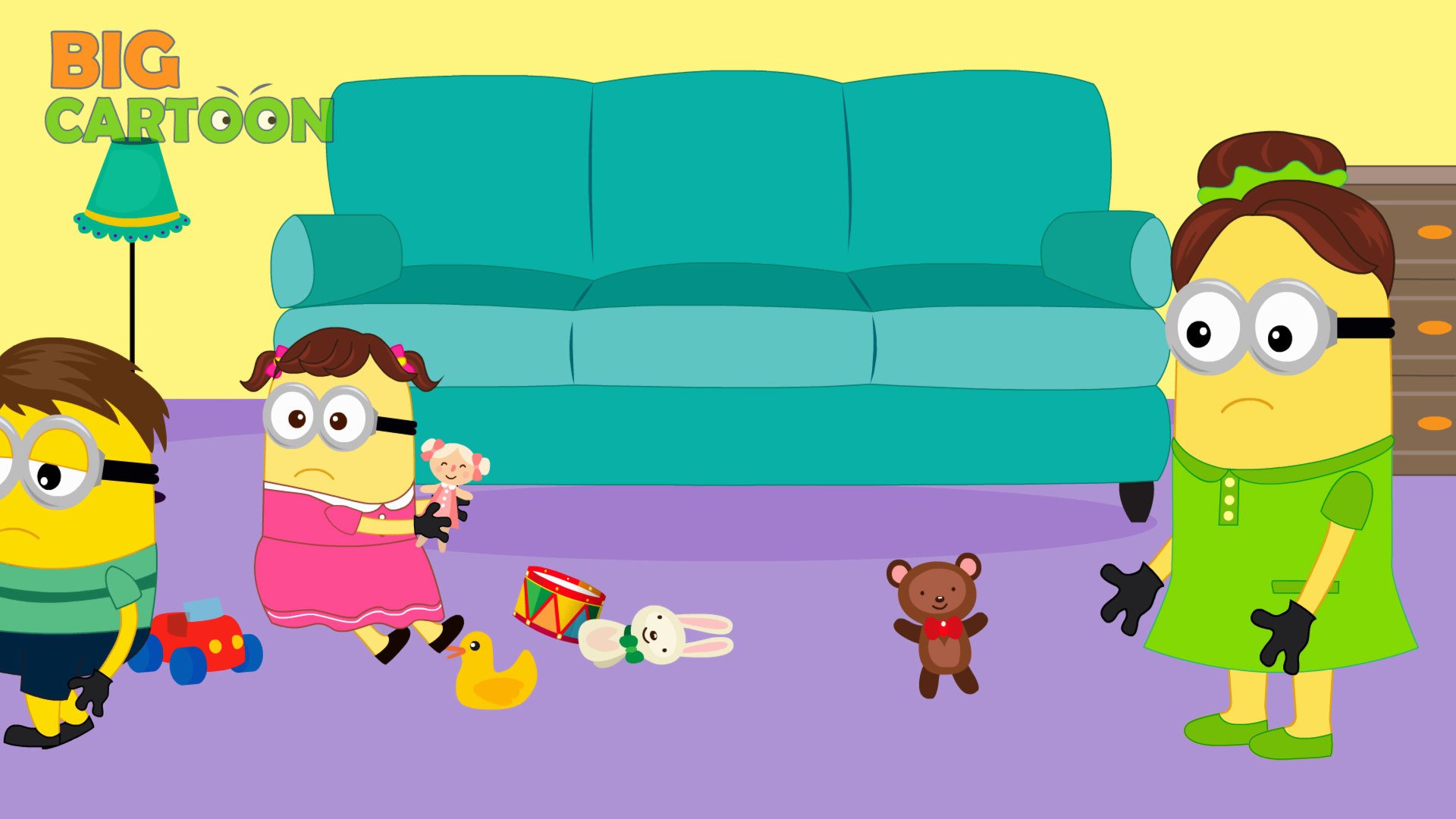 Big Cartoon Family Tree