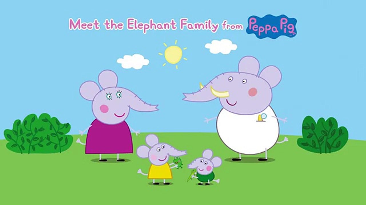 Peppa Pig Meet the Elephant Family HD (21) - Dailymotion Video