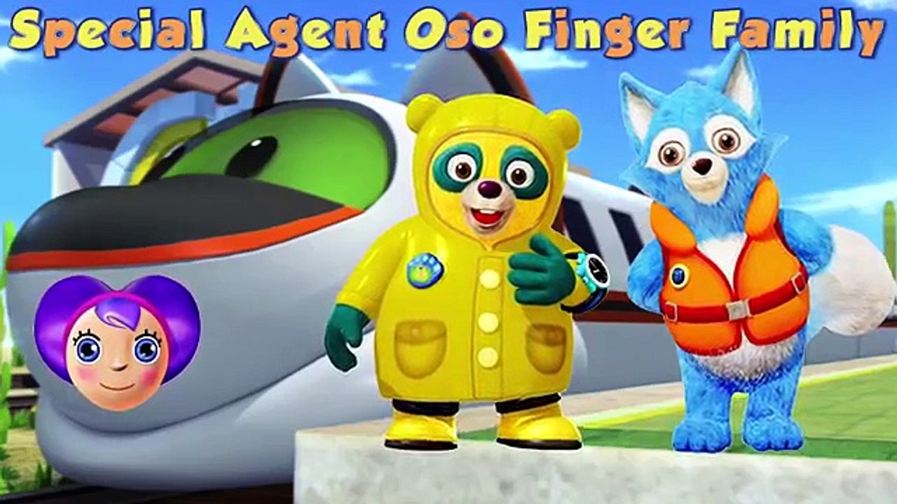 Special Agent Oso - Finger Family Song - Nursery Rhymes Agent Oso ...