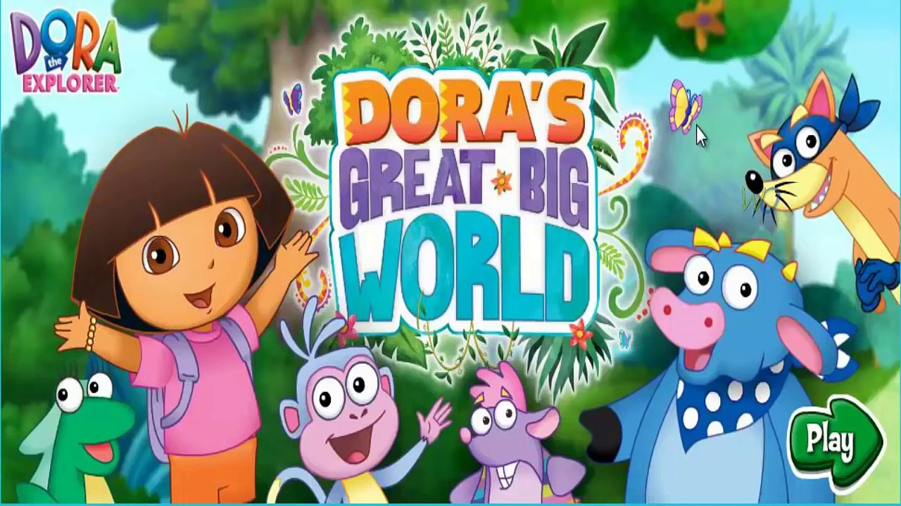 Dora The Explorer Full Episodes | Doras Great Big World | Dora The ...