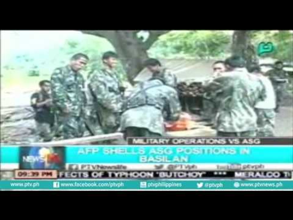 [NewsLife] AFP shells ASG positions in Basilan [07|05|16] - video ...