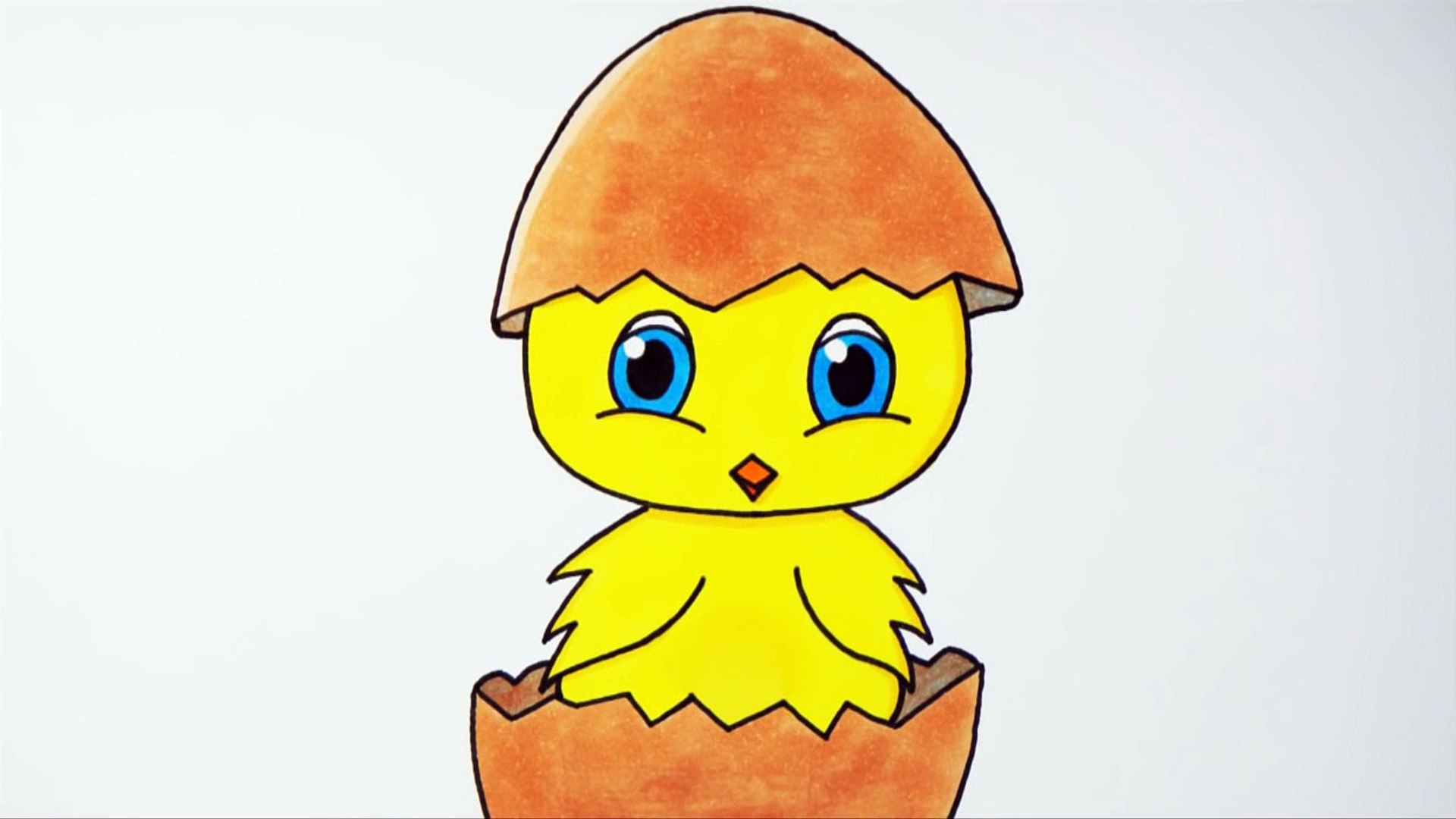 Cute Baby Chicken Drawing Baby Chick Drawing At GetDrawings | Free