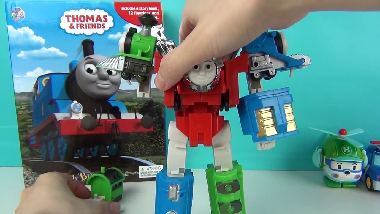 Transformer Thomas Toy Train Engine Review Video for Kid, Thomas ...