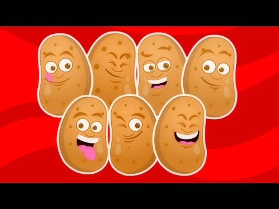 Potato Song | One Potato, Two Potato | Kids Songs And Nursery Rhymes ...