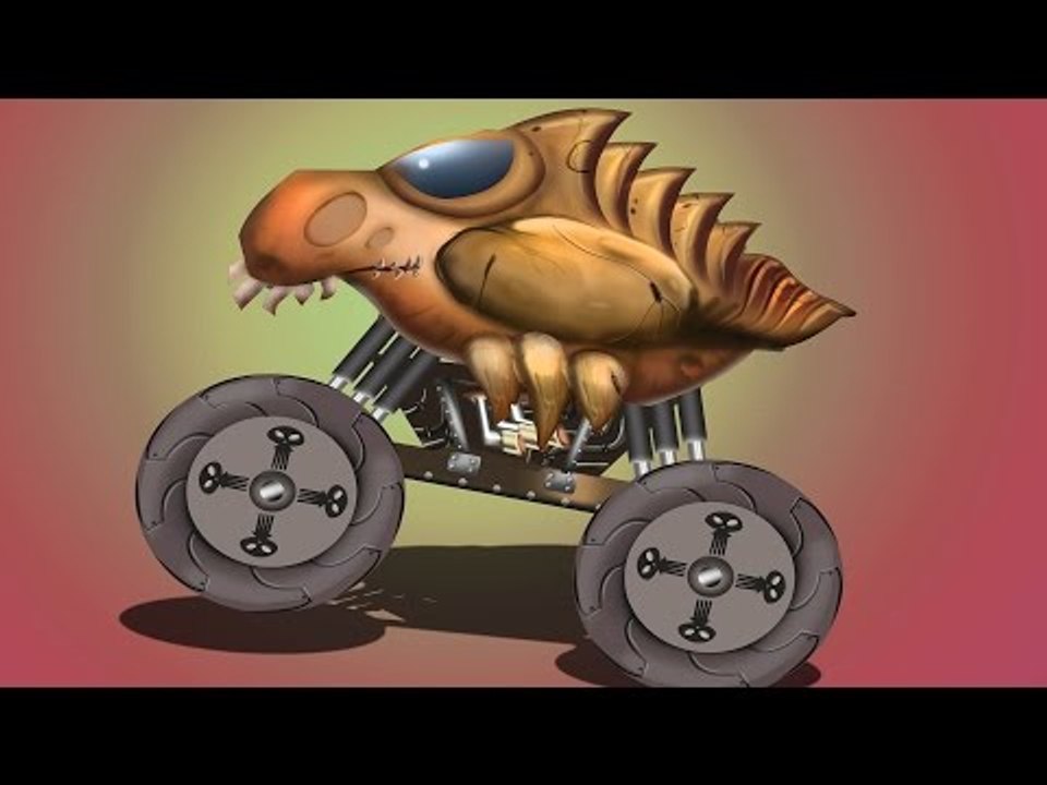 Scary Monster Truck For Kids | Halloween Special For kids | Scary Video ...