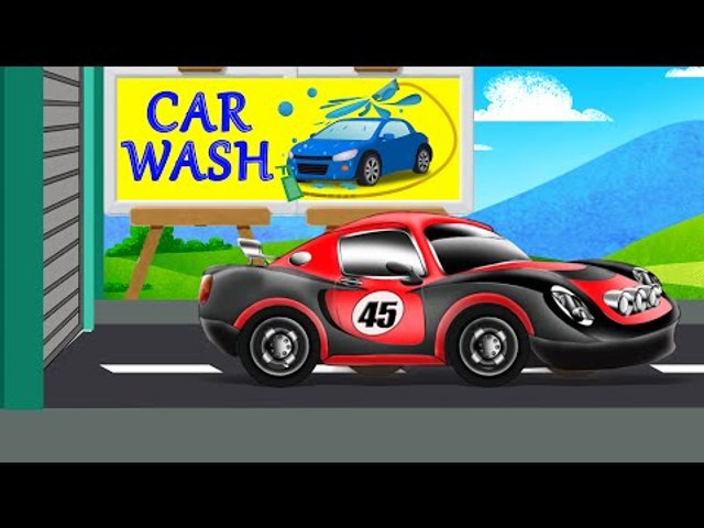 Racing Car Sports Wash Sports Car Wash Gas Station By Aron Smith