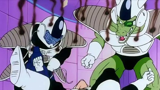 Dragonball z Vegeta Kills Frieza's Guards - video dailymotion