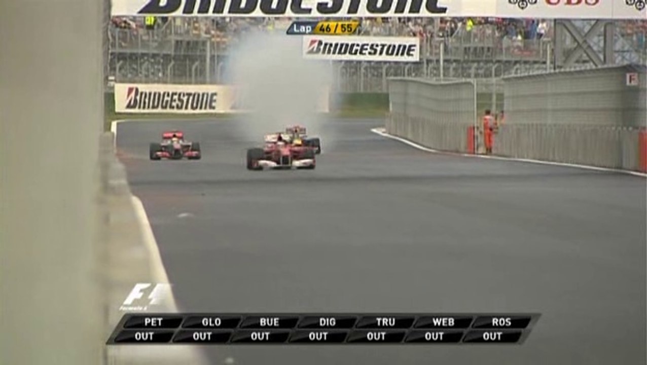 F1 - Korean GP 2010 - Race - Part 2 - video Dailymotion