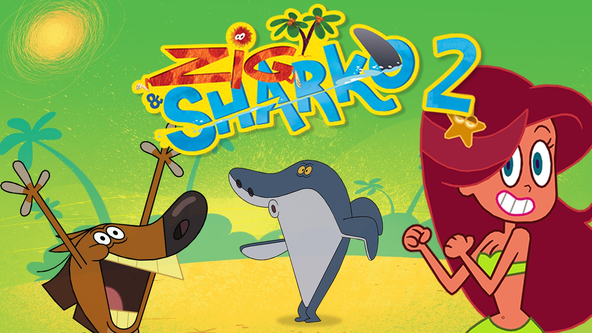 Zig And Sharko Marina Wallpaper