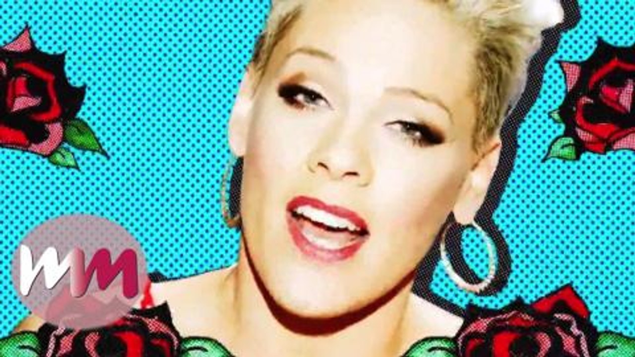 Top 10 Memorable Pink Music Videos - video Dailymotion