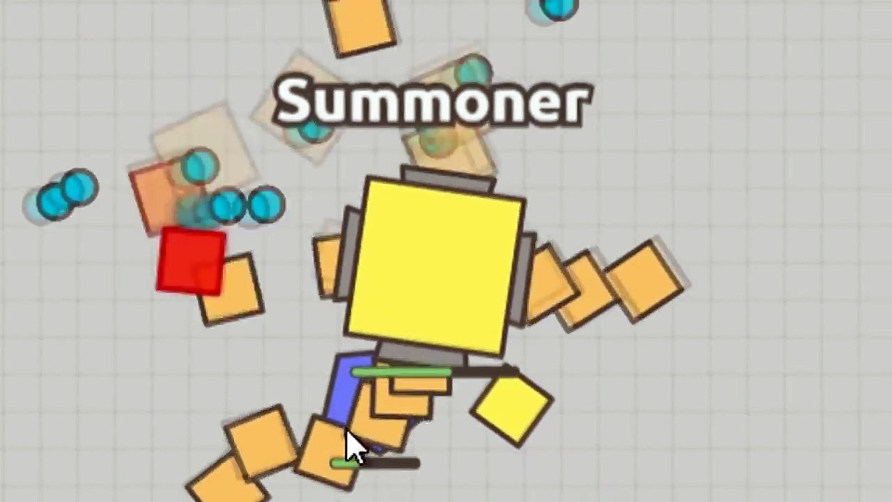 DIEP.IO - NEW SUMMONER BOSS! SOLO KILL VS MAX LEVEL STREAMLINER ...