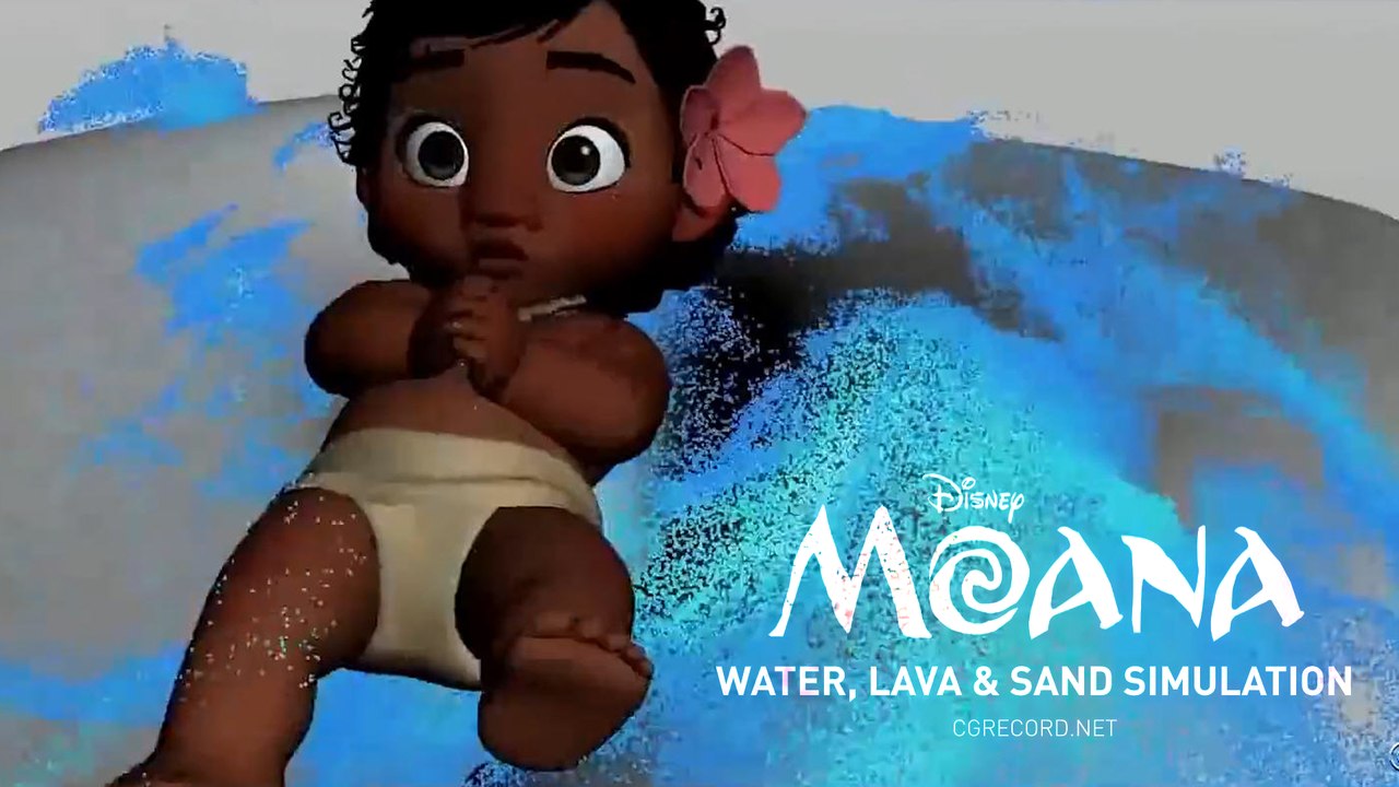 MOANA (2016) - The Making of | Water, Lava, and Sand Simulation - video ...
