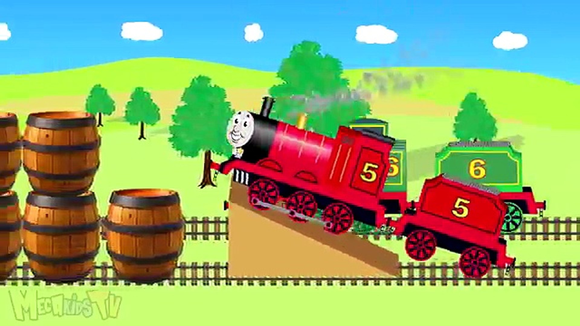 Cartoon Trains For Kids