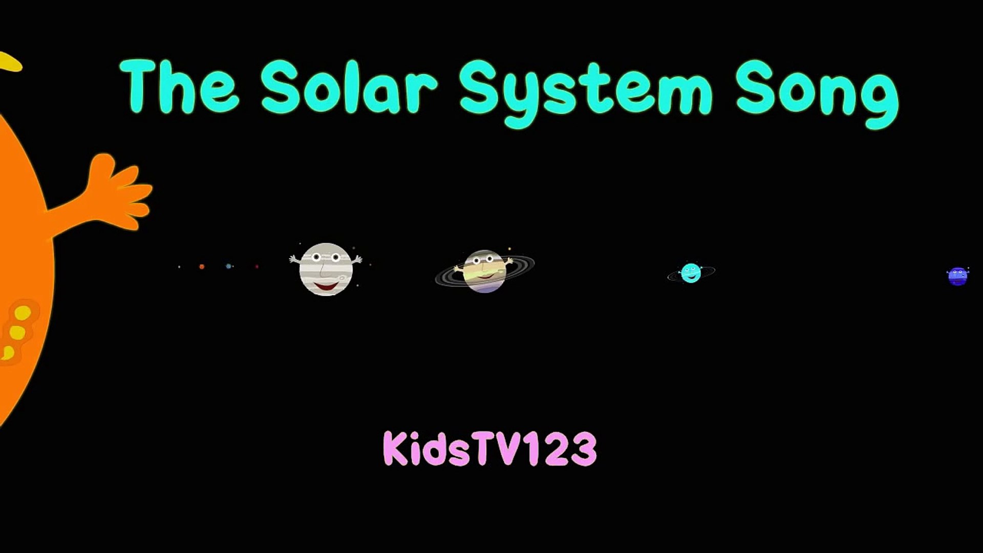 The Solar System Song Kidstv123