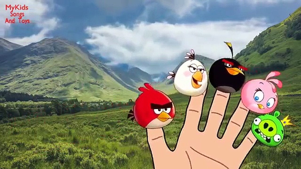 257 Angry Birds Finger Family Nursery Rhyme My Kids Songs And Toys ...