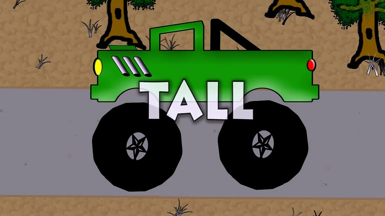 Vids4kids.tv - Short And Tall Monster Trucks Part 2 - Vidéo Dailymotion