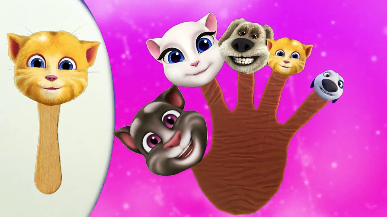 Talking Tom And Friends Finger Family Song Ice Cream – Видео Dailymotion