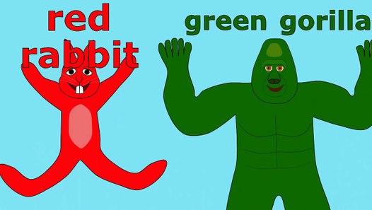 Red Rabbit Green Gorilla - Dailymotion Video