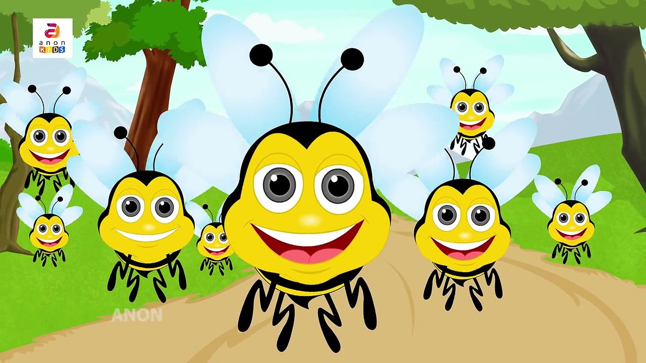 English Rhymes for Children | Beautiful Bumble Bee | Nursery Rhymes and ...