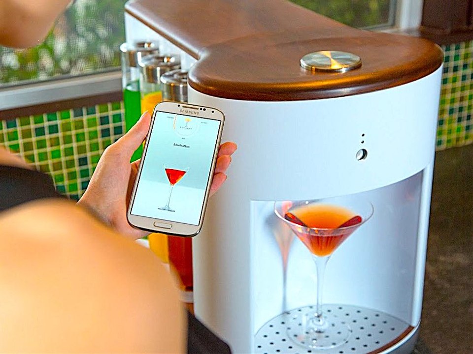 Robo Bartender: 3 Drinking Gadgets For Cocktail Lovers - video Dailymotion