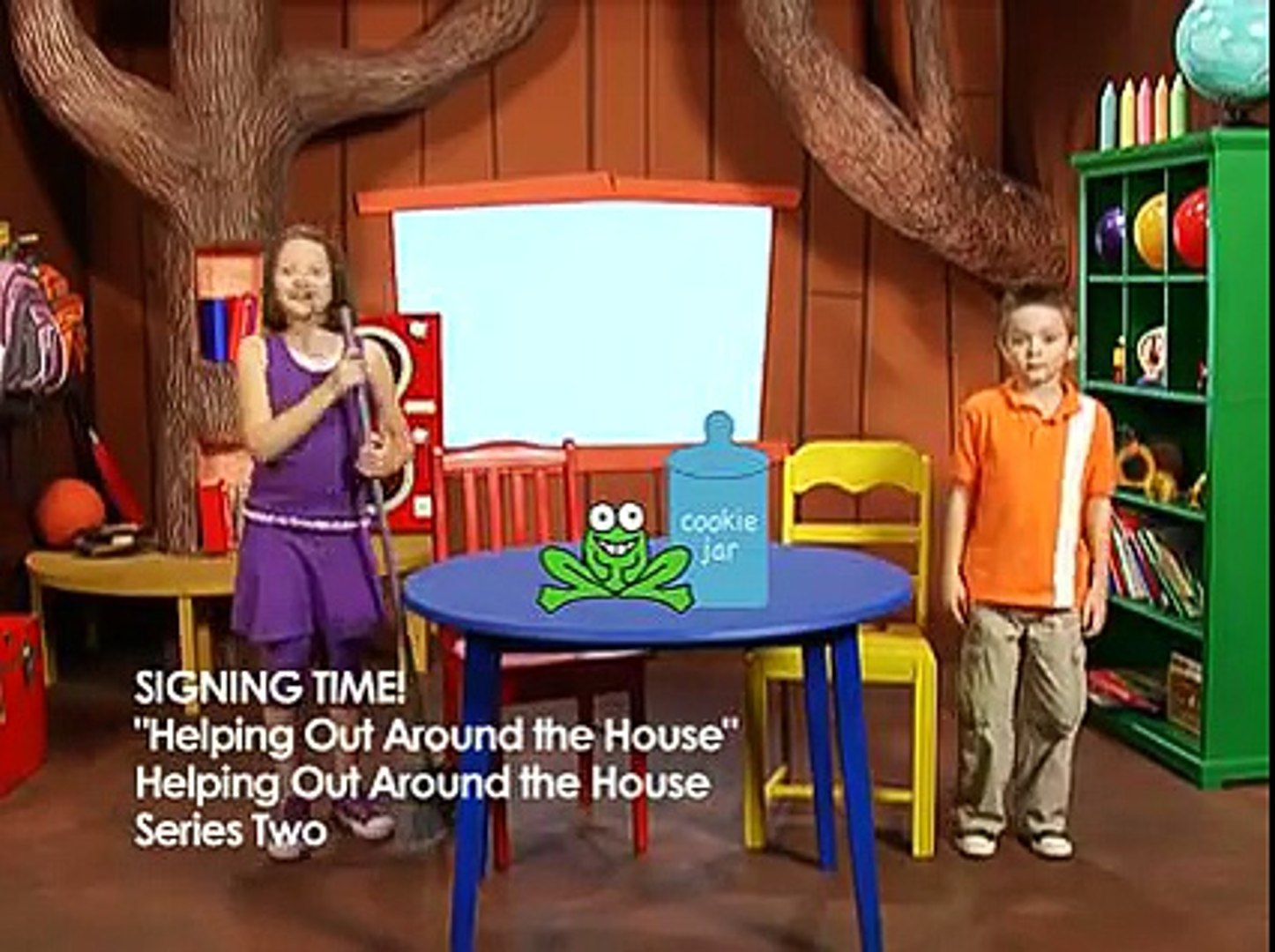 Leah From Signing Time Watch Signing Time Season 1 Episode 12: Time To