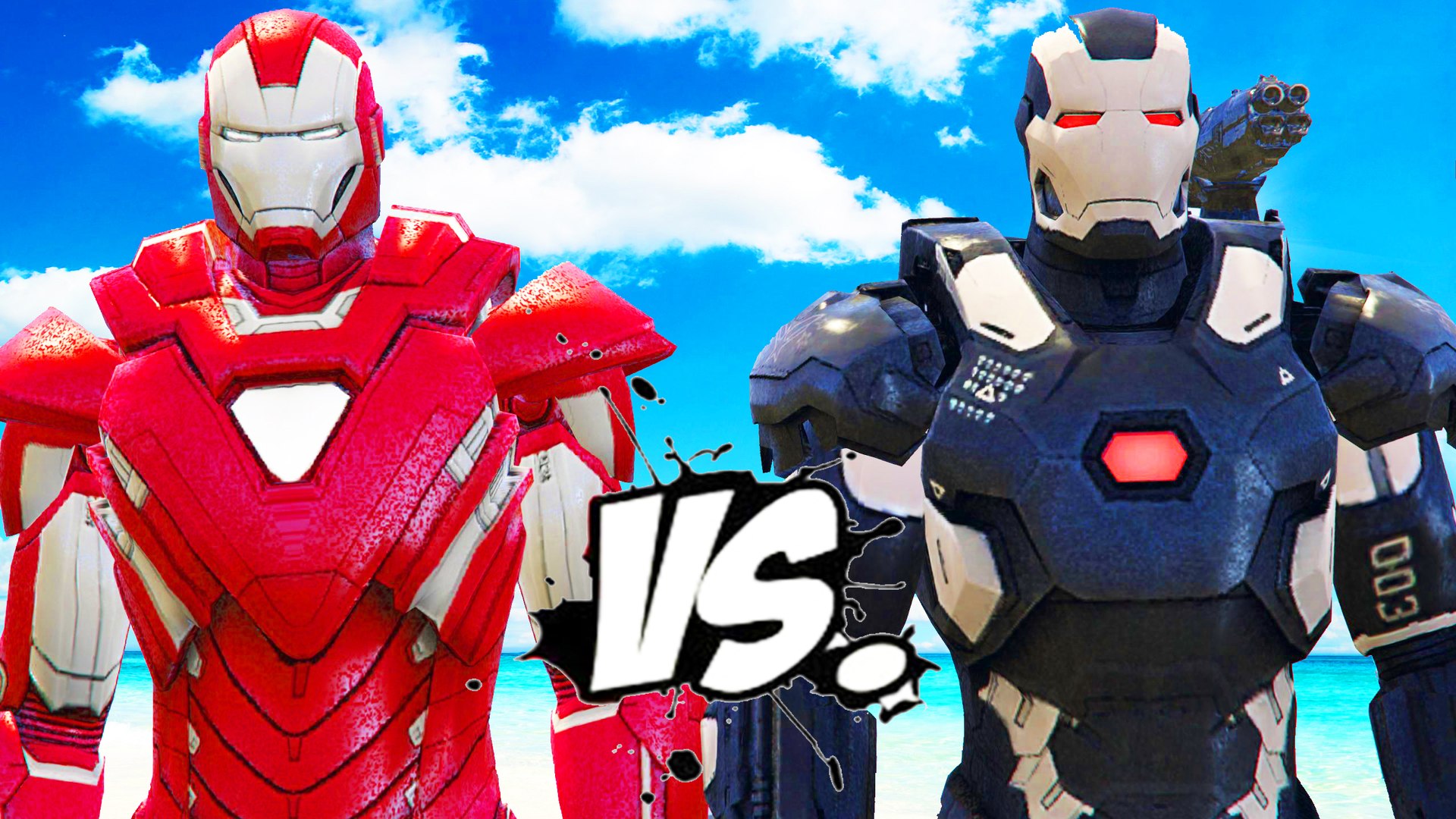 War Machine Vs Iron Man