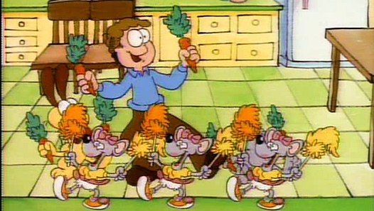 Garfield And Friends - 040 - Skyway Robbery, The Bunny Rabbits Is ...