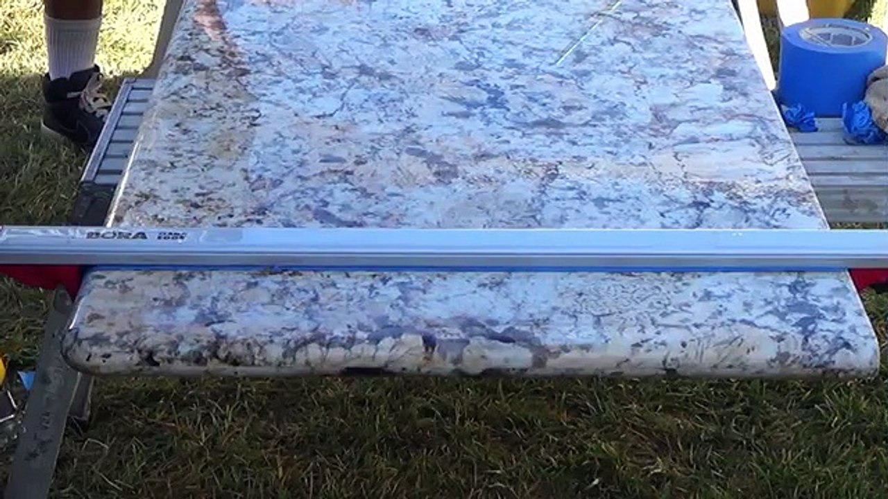How to Cut And Polish Granite Countertop? - video Dailymotion
