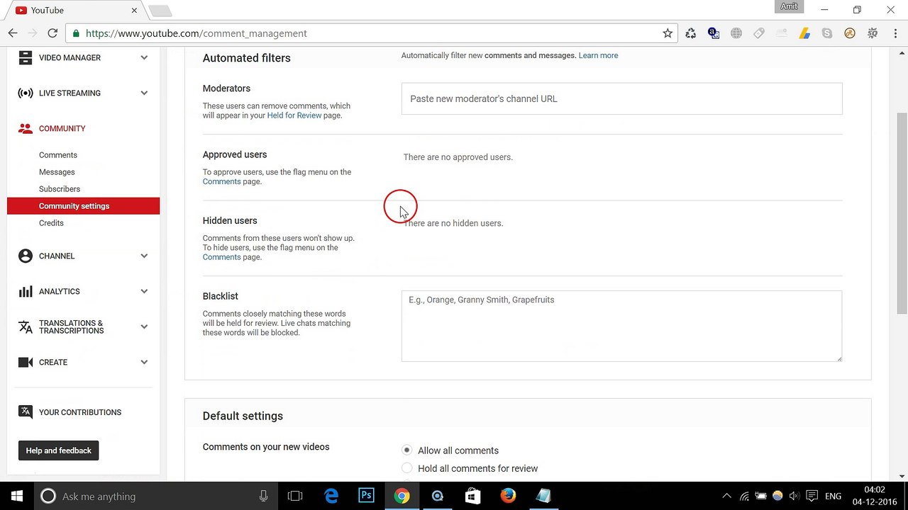 How To Moderate Comments on Your YouTube Channel ? - video Dailymotion